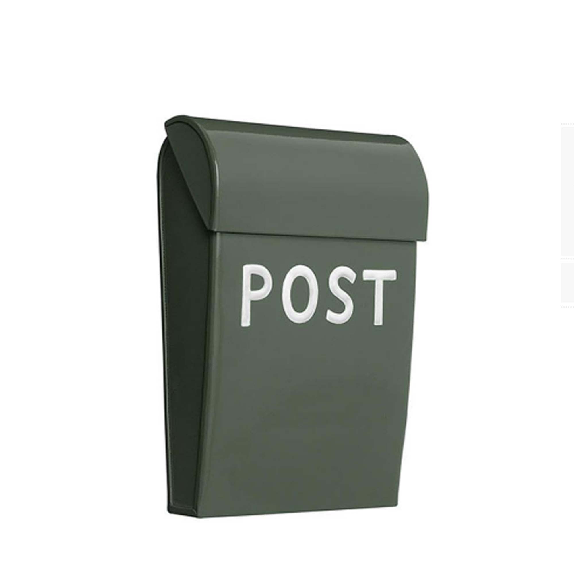 Bruka Postkasse Mini Olivengrønn - Lille Hvite Interiør