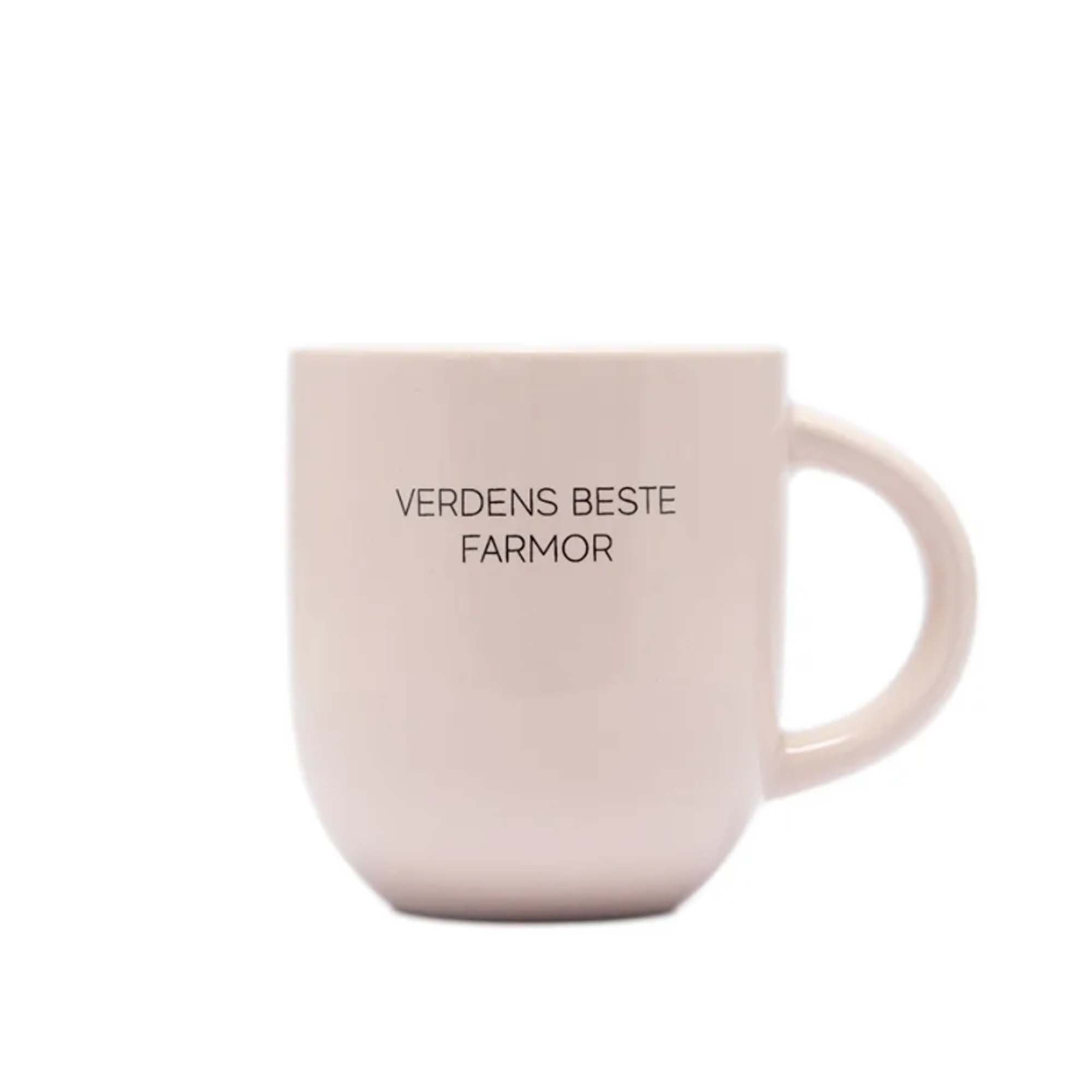 Kopp m/Tekst Verdens Beste Farmor - Lille Hvite Interiør