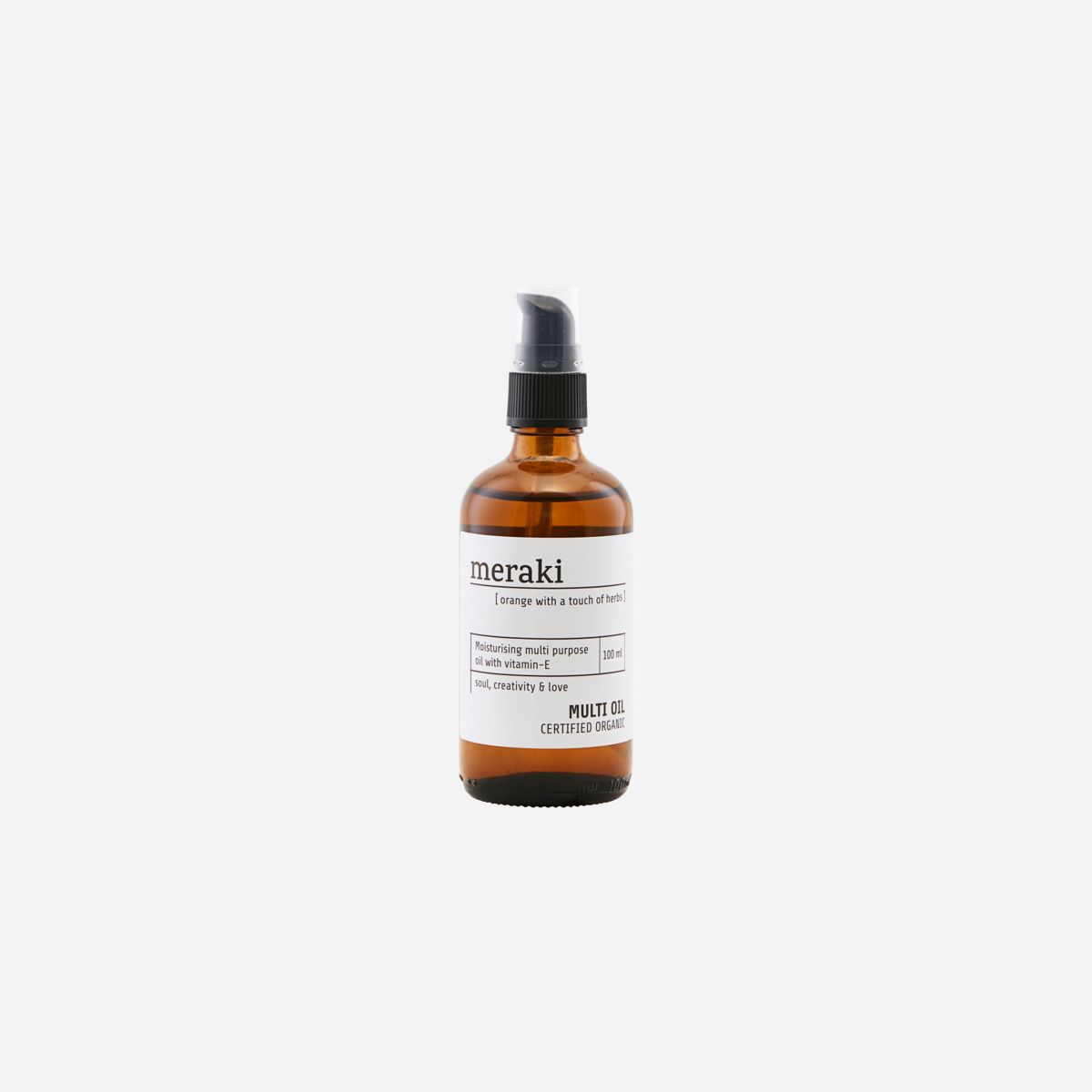 Meraki Body Oil 100 ml - Lille Hvite Interiør